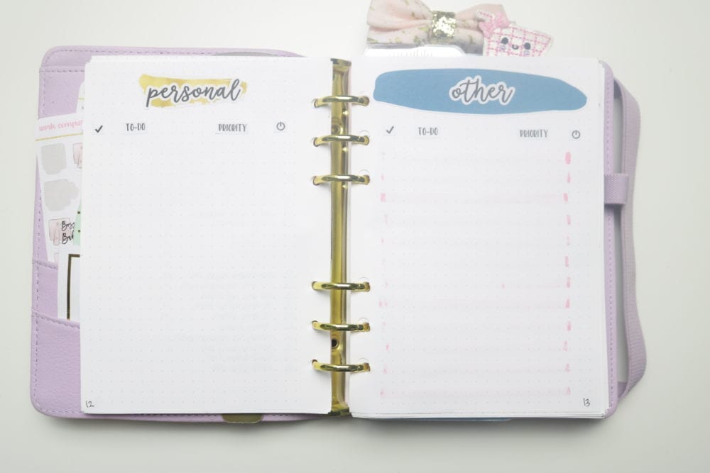 How to Make a Custom Bullet Journal Planner with Free Dot Grid ...