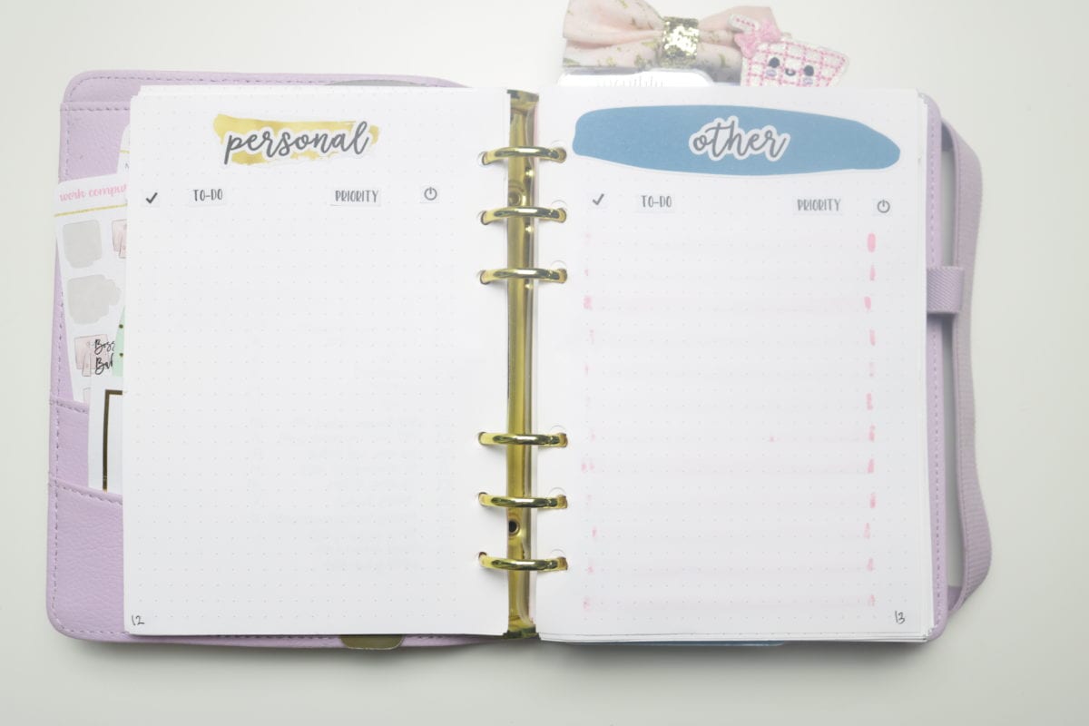 How to Make a Custom Bullet Journal Planner with Free Dot Grid ...