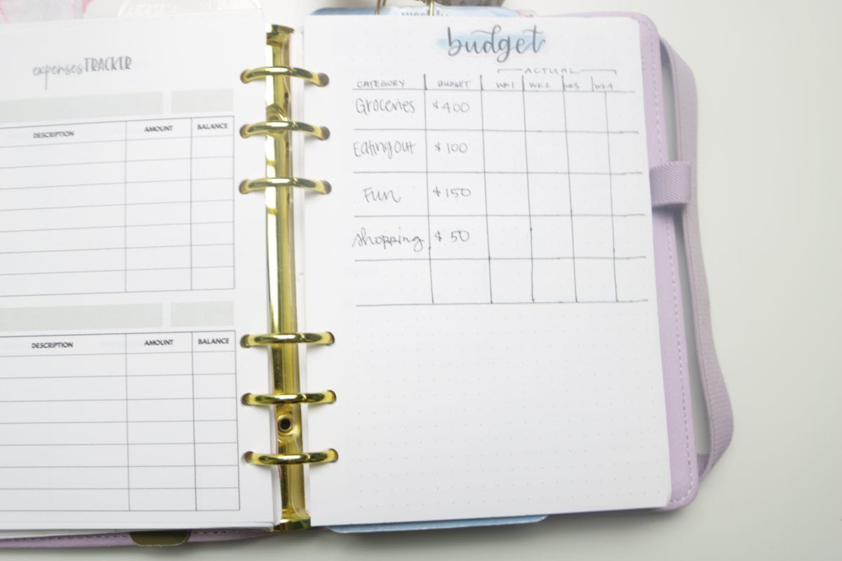 How to Make a Custom Bullet Journal Planner with Free Dot Grid ...