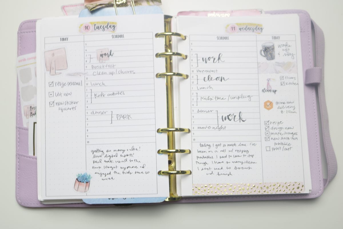 How to Make a Custom Bullet Journal Planner with Free Dot Grid ...