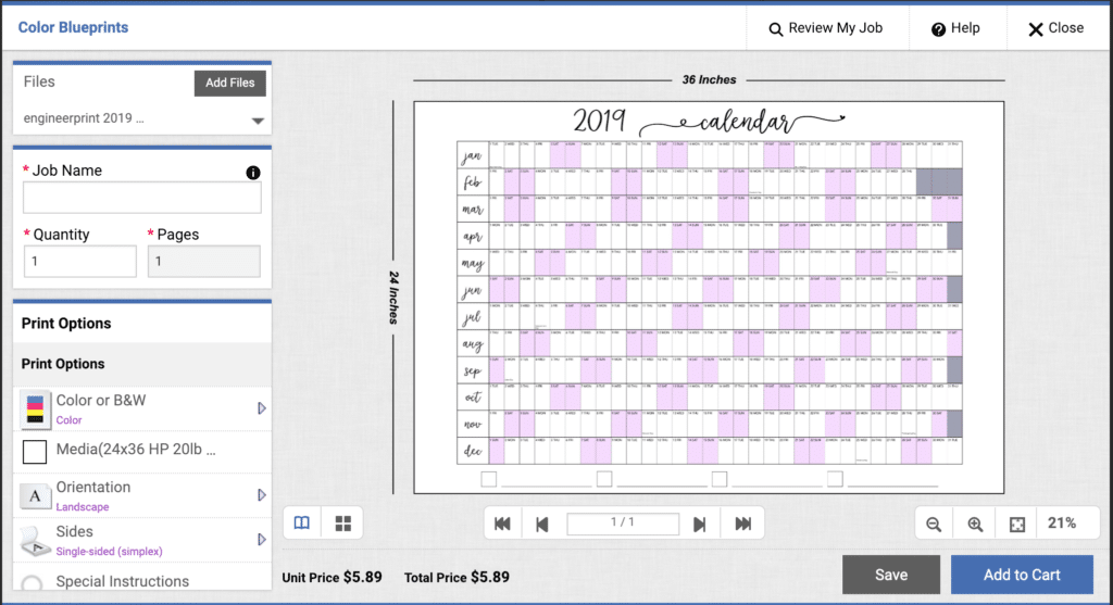 How To Make Your Own $5 Wall Calendar | Wendaful Planning – Planners ...