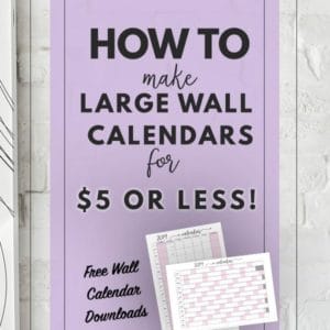 Wendaful Printable Inserts | Planner Refills