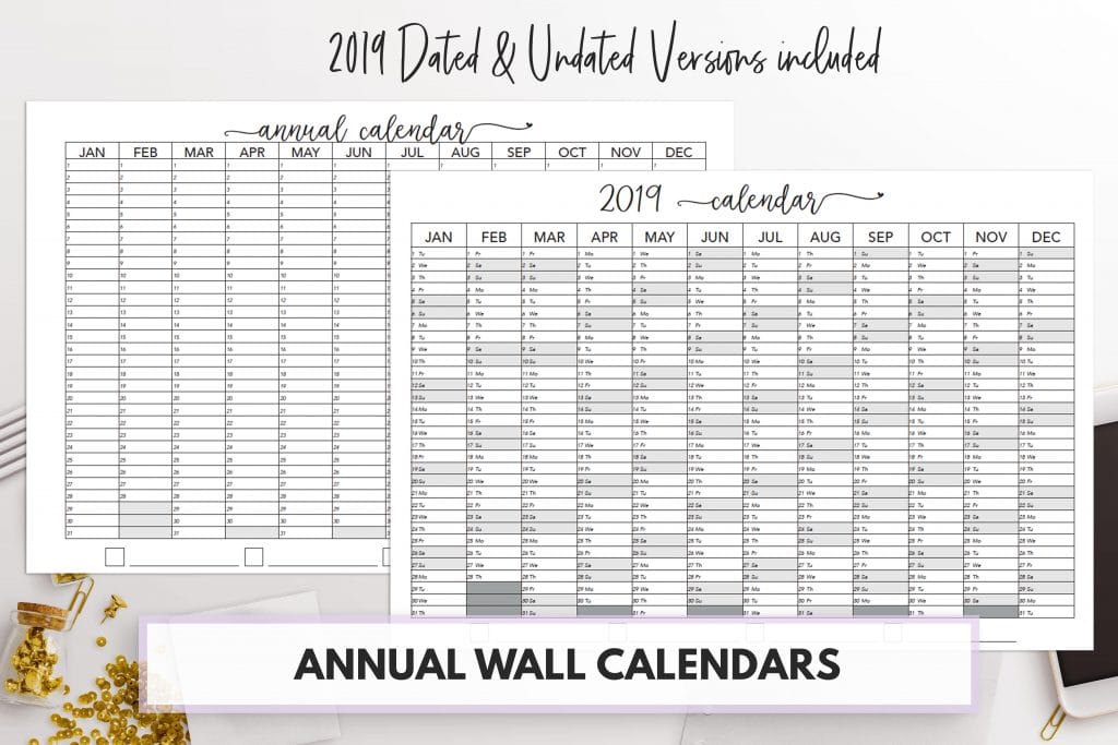 How To Make Your Own $5 Wall Calendar | Wendaful Planning – Planners ...