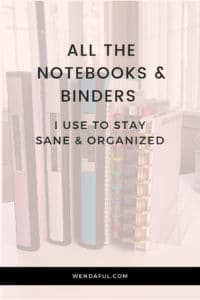 The Notebook and Binder Organization System I Use to Stay Sane ...