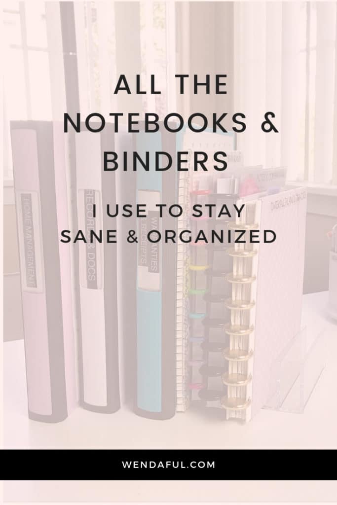 The Notebook and Binder Organization System I Use to Stay Sane ...