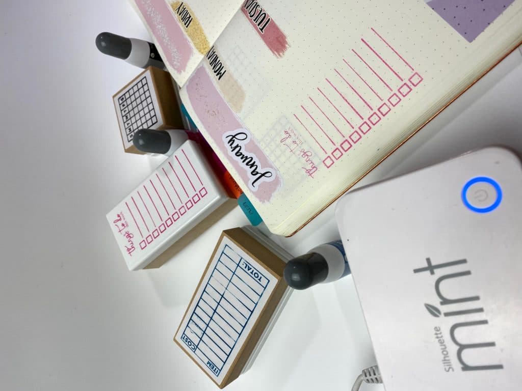 How to Make Custom Planner Stamps for Bullet Journals & Planners With ...