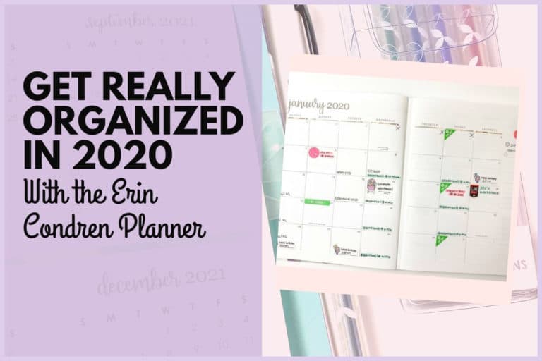 How I Organize & Decorate my Erin Condren Planner | Wendaful Planning