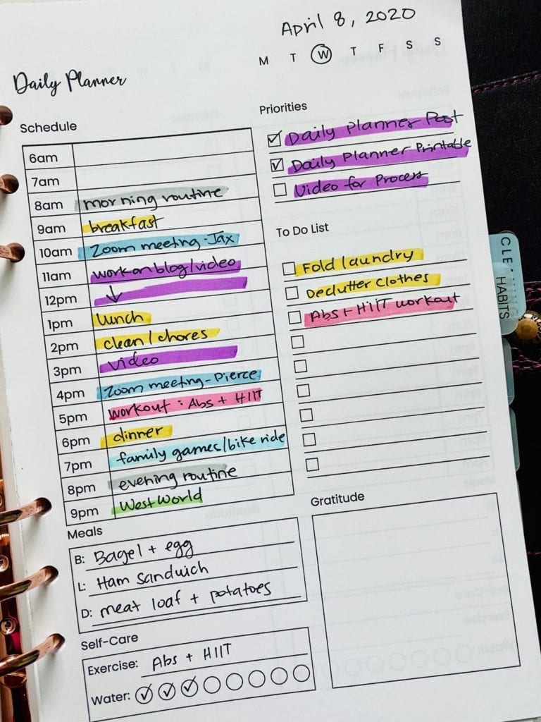 How To Plan A Productive Day During COVID 19 Wendaful Planning How To Plan A Productive Day During COVID 19 Wendaful Planning
