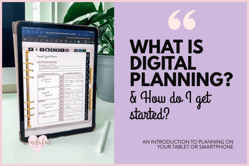 Free Digital Notebook | Wendaful Planning