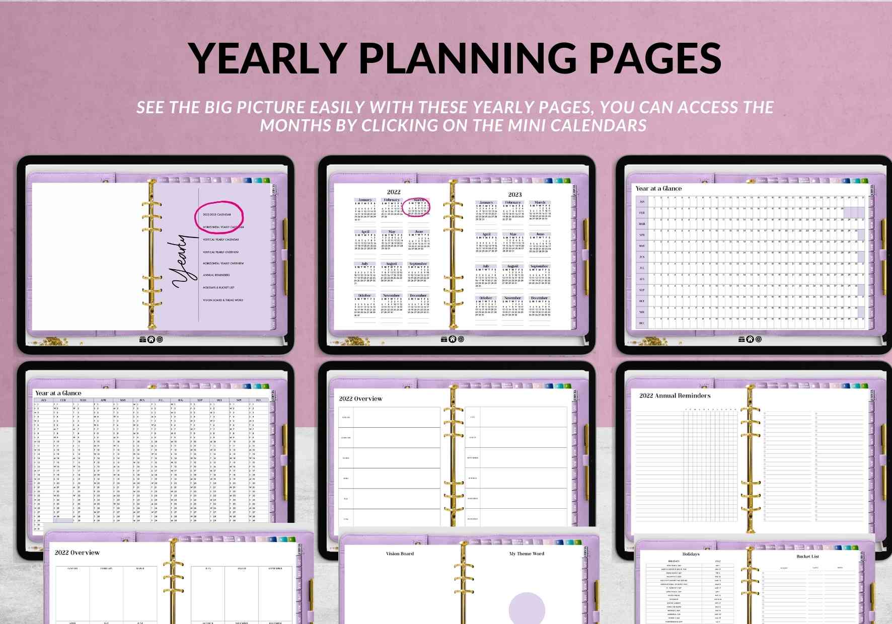 2022 Deluxe Digital Planners | Wendaful Planning – Planners, Productivity & Organization