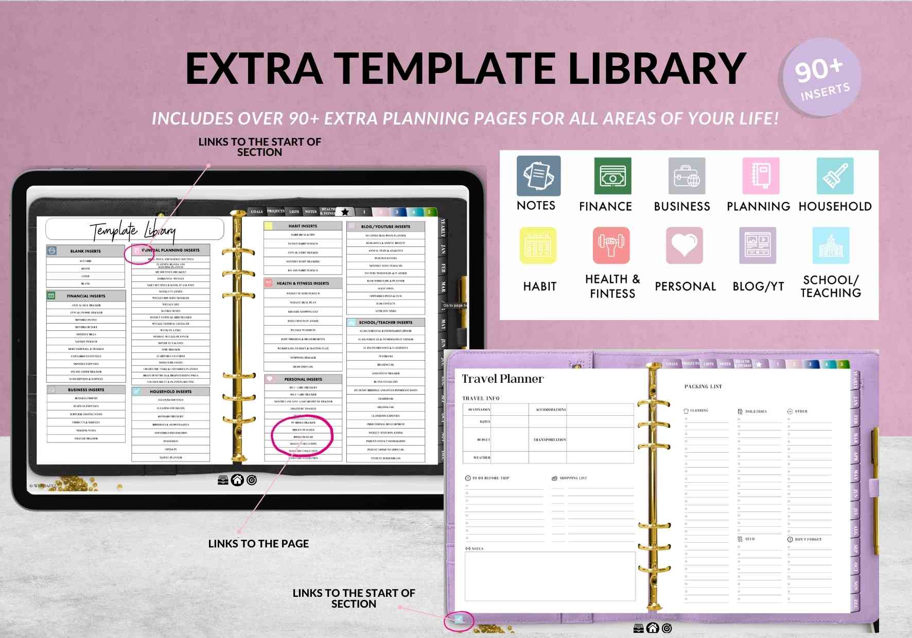 2022 Deluxe Digital Planners | Wendaful Planning