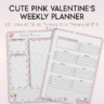 Organize Your Week with a Pop of Pink: Download Our Free Printable Pink ...