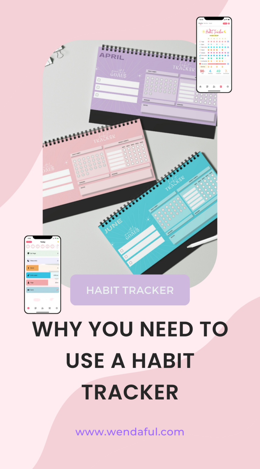 5 Reasons Why You NEED to Use a Habit Tracker | Wendaful Planning ...