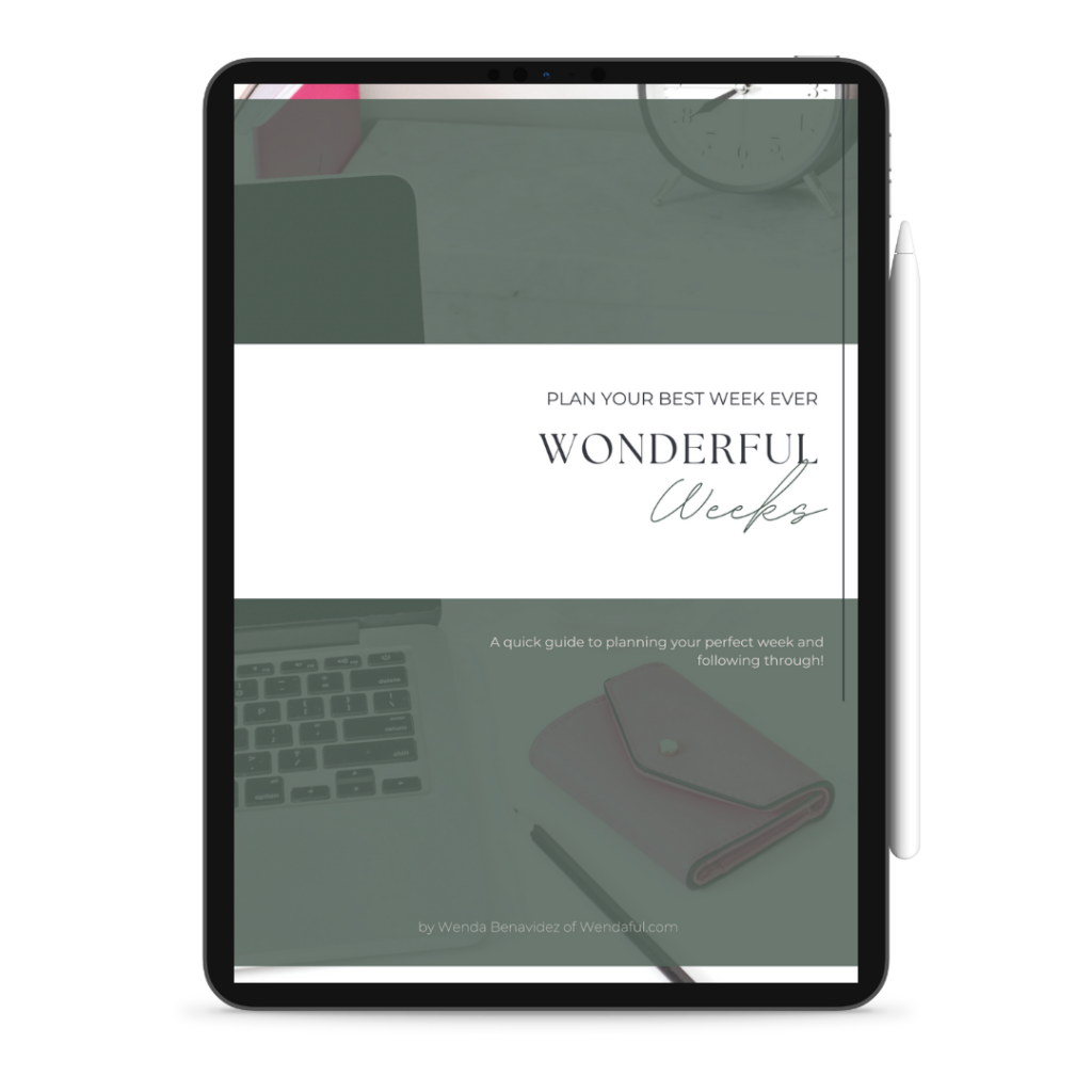Home | Wendaful Planning – Planners, Productivity & Organization