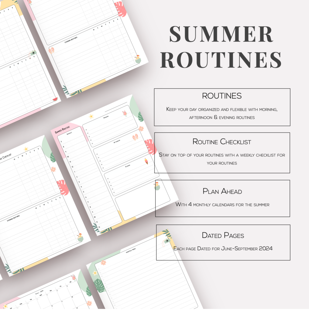 How to Set Up a Fun and Productive Summer Routine for Kids | Wendaful ...