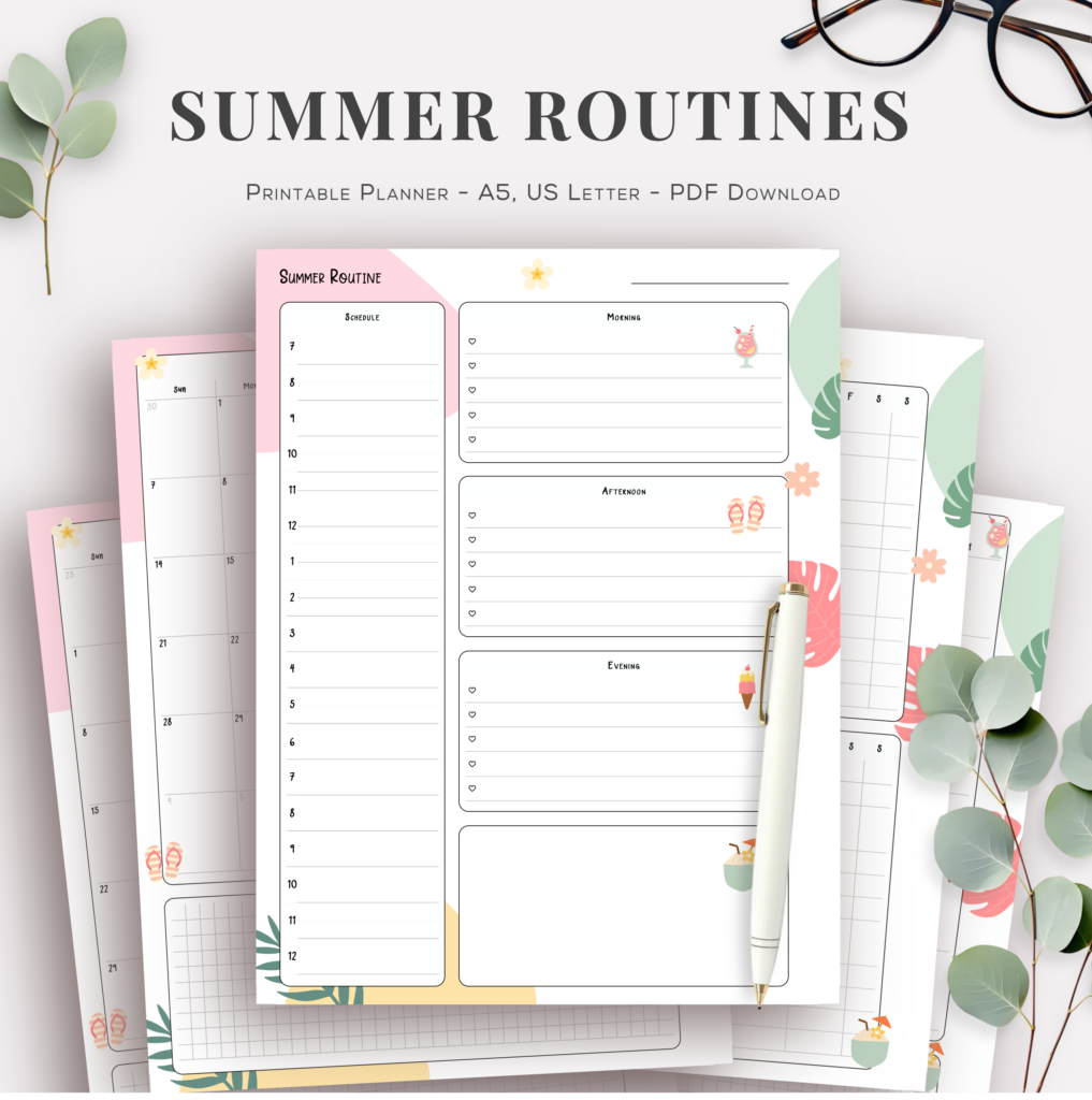 How to Set Up a Fun and Productive Summer Routine for Kids | Wendaful ...