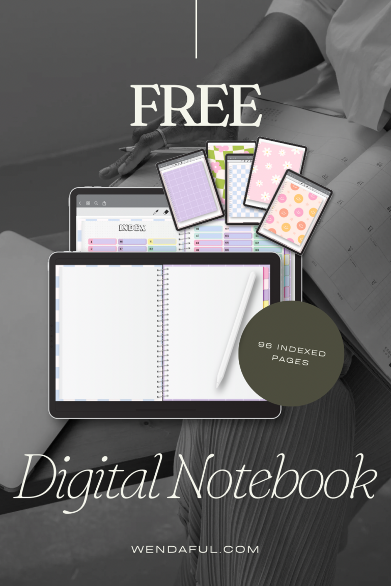 Get Organized with My Free Digital Notebook: Your Ultimate Tool for a ...