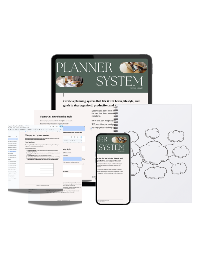 The Secret to a Planner System That Finally Works for YOU | Wendaful Planning – Planners ...