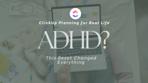How to Upgrade Your Weekly Routine with a Brain-Friendly Planning Hub in ClickUp | Wendaful ...