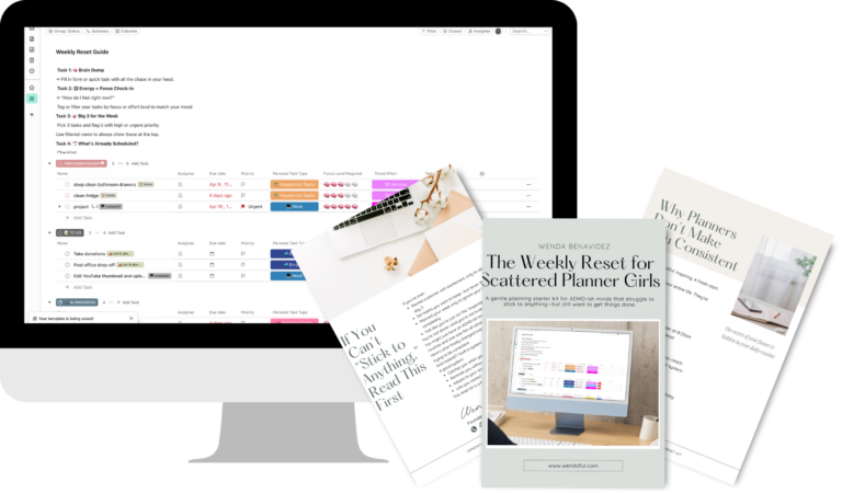 How to Upgrade Your Weekly Routine with a Brain-Friendly Planning Hub ...